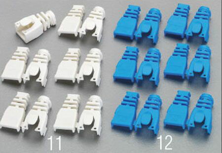 ●最大ケーブル径:6mmまで●カラー:ブルーLANケーブルのコネクタ部を保護するカバーです。カバーの色を使い分ければ誤配線の防止にも役立ちます。モールド加工されたケーブルには取付不可入数は6個入りです。000012200539 HD　