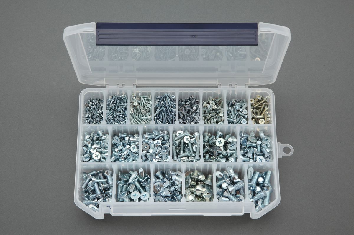 ●(セット内容):サイズ（入数）:M2×4（400）M2×8（350）M2×10（300）M2×15（150）M3×6（150）M3×8（120）M3×10（80）M3×15（60）M4×6（100）M4×8（90）M4×10（80）M4×...