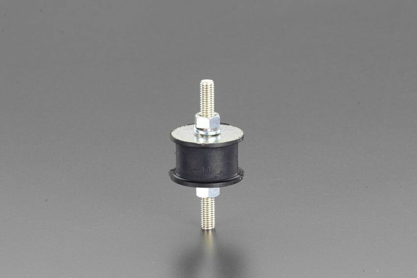 ●ゴム材質:天然ゴム●高さ:26mm●ねじサイズ:M8×20mm●下方向支持荷重:490N●下方向ばね定数:240N/mm六角ナット、スプリングワッシャー2個付000012092708楽天 HD店　