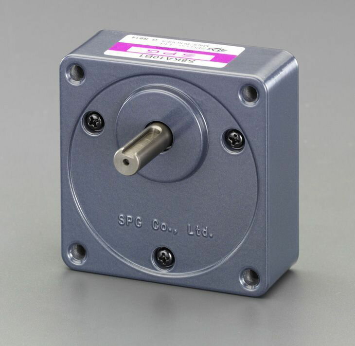 ●サイズ:□90mm●減速比:1/150●許容トルク(N・m):50Hz:9.8、60Hz:9.840W用ボールベアリングタイプ000012266380楽天 HD店　