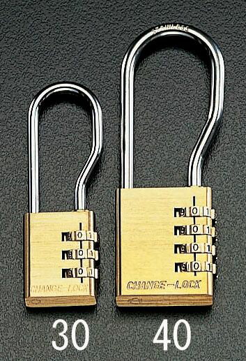 ●材質:本体:真鍮、ツル:ステンレス●様式:番号設定可変式●幅:40mm●ツル径:6mm●クリアランス:タテ:70mm、ヨコ:31.4mm000012055908 HD　