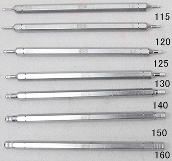 六角シャンク：1/4”サイズ：4mm全長：125mmEA611LC-140楽天 HD店　