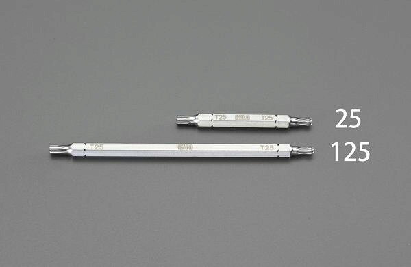 六角シャンク：1/4”サイズ：T10全長：125mm片側ボールポイント付です。EA611LD-110楽天 HD店　