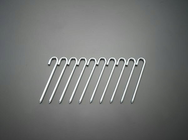 材質：鉄(ユニクロメッキ)全長：160mm最大口幅：17mm線径：φ5mmEA628ZE-61楽天 HD店　