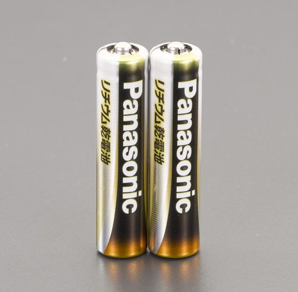 製造元：パナソニック入数：2本タイプ：1.5Vリチウム乾電池電圧：1.5V サイズ：約φ10.5×44.5mm 重量：約7.6g(1本あたり)単4形使用推奨期限15年（※1）（※1）アルカリ乾電池の基準に準拠。【保存条件】温度：20℃±2℃...