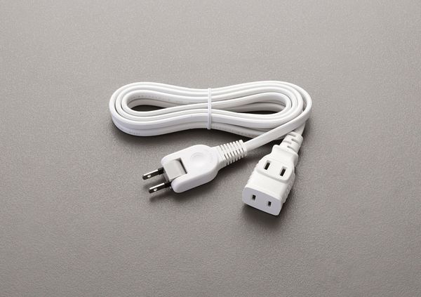 定格：15A・125V(1500W)コンセント：2P×2個コード長：3m保護被覆コード180度スイングプラグ、　絶縁カバー(耐トラッキング)付コンパクトサイズなのでスペースを気にせずに配線できます。EA815GM-63A楽天 HD店　