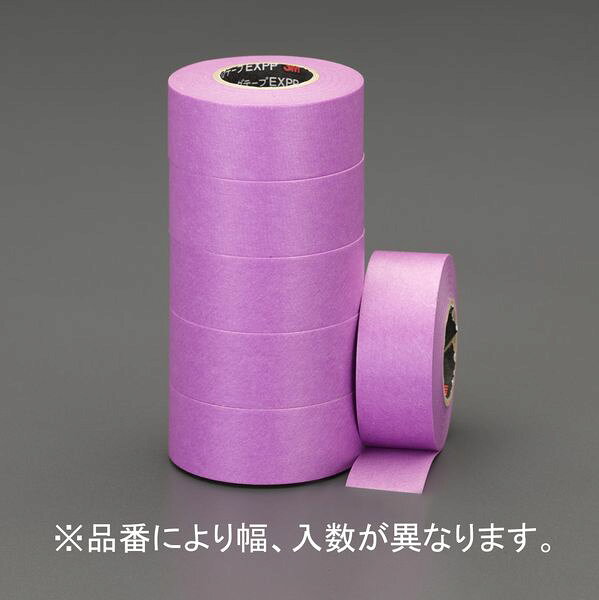 材質：基材：平面紙、粘着剤：アクリル系幅：18mm長さ：18m厚さ：0.09mm入数：7巻建築塗装用テープを剥がす際にテープ切れが起こりにくい。塗料の密着性がよく、剥がす時にゴミが出にくい。EA943ML-18楽天 HD店　