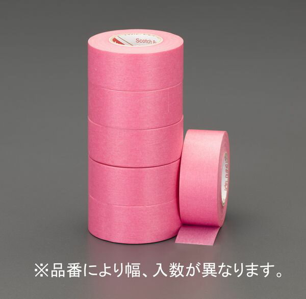 材質：基材：平面紙、粘着剤：アクリル系幅：24mm長さ：18m厚さ：0.09mm入数：5巻糊が残りにくく、サイディングボードのマスキングに最適です。EA943MP-24楽天 HD店　