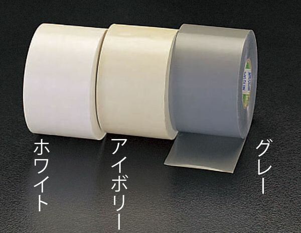 サイズ：50mm厚さ：0.2mm材質：基材：塩化ビニール、粘着剤：ゴム系カラー：アイボリー長さ：20m入数：1巻重量：263g脱鉛RoHS対応品優れた電気絶縁性・端末剥がれのない強力接着力配管保護配管の防食を防ぐと共に、色分けによる配管の識...