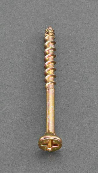 日本製材質：鉄(クロメート)サイズ(mm)：3.8×50入数：30(＋)フレキ頭特殊な先端加工により、木割れを防止頭部の特殊フレキで綺麗に仕上がります。EA949FD-50楽天 HD店　