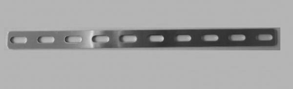 材質：ステンレス(SUS304)サイズ：全長：245mm、幅：16mm、厚み：2mm長穴数：10長穴サイズ：5.5×10mm両面ヘアーライン仕上げEA951E-49楽天 HD店　