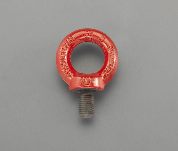 材質：高純度熱処理スチール使用荷重(t)：0.4内径：20mm線径：8mmねじ径：M6×13EA638SR-21楽天 HD店　