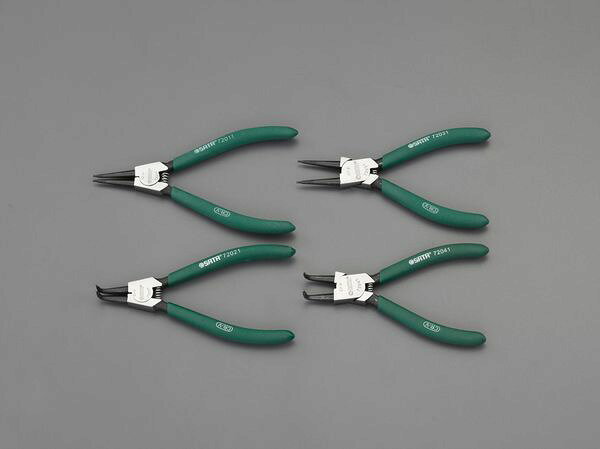<セット内容>：4本組リング径(mm)：10〜22全長(mm)：125軸用ストレート・軸用90°・穴用ストレート・穴用90°工具袋付工具袋は予告無く色や材質を変更する事がございます。EA682S-1楽天 HD店　