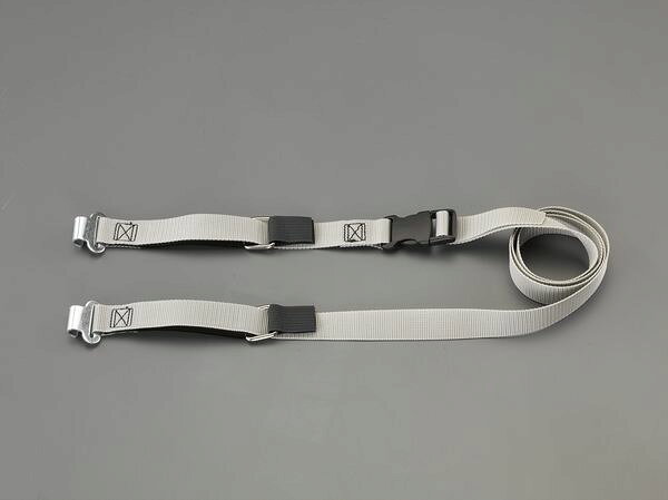 ベルト幅：25mm耐荷重：約100kg(1本当たり)材質：バックル：樹脂、ベルト：ポリプロピレン対応支柱：M(Lアングル・Cチャンネル)対応サイズ(mm)：900支柱外周：160〜230mm適合支柱(mm)：C：40×40、45×45、55...