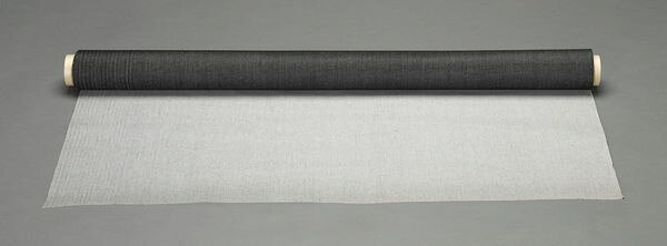厚み:0.6mm材質:特殊アクリル繊維を焼成炭化した有機繊維織物(片面、難燃シリコン樹脂コーティング)サイズ:1，000×5，000mm防火カーテン、遮熱カーテンに最適です。シリコンコーティング面は受けた火花をはじきます。JIS A 132...