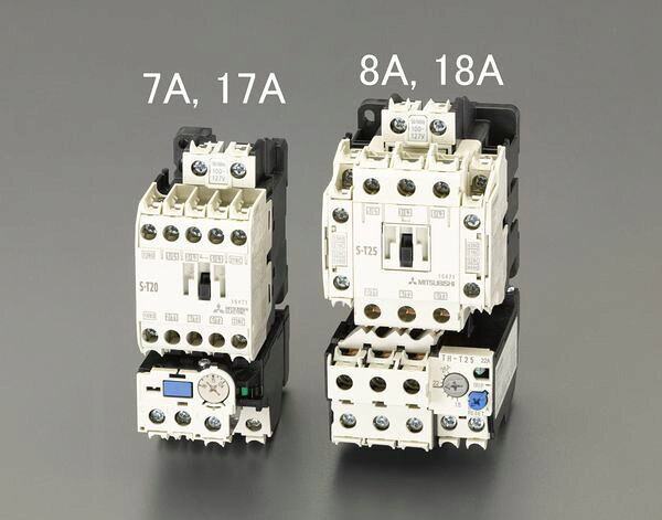 補助接点:1a1bサイズ:45×79×115(H)mm型式:MSO-T20BCモーター容量:200〜220V 3.7kWコイル電圧:200V三菱電機交流操作型フィンガープロテクション端子カバー付DINレール取付配線合理化端子付EA940MV...