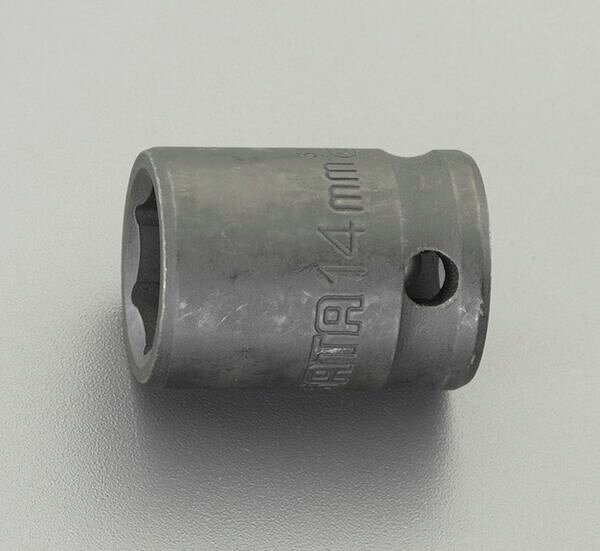 差込角：3/8”対辺：17mm外径：22mm全長：30mmEA687GA-17楽天 HD店　