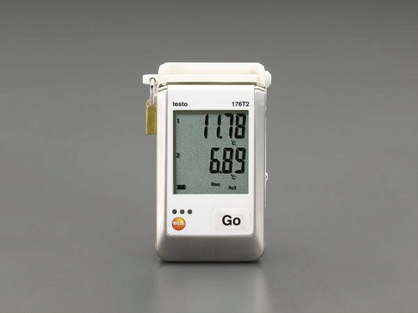 分解能：0.01℃精度：±0.2℃(−100〜＋200℃)記録容量：200万データ電源：TL-5903リチウム電池(付属)サイズ：63(W)×33(D)×103(H)mm重量：410g適合センサー(別売)：EA701AK-1、-2測定範囲(...