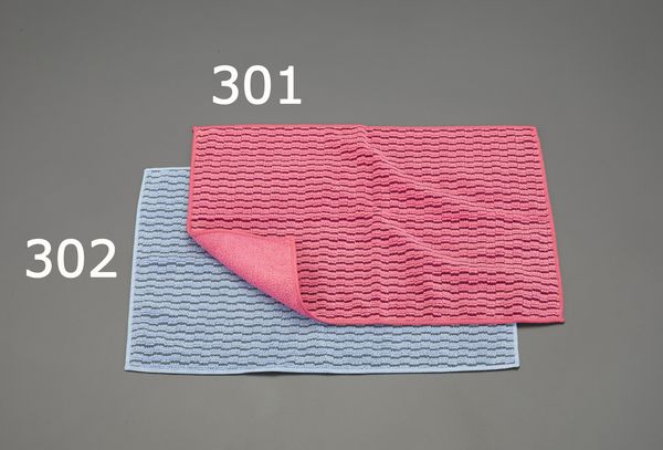 サイズ：300×400mm材質：表：ポリエステル80％、ナイロン20％裏：ポリエステル表面はガンコな汚れ落としなどのあら拭き用、裏面は仕上げ拭き用に。抗菌効果のあるチャコール繊維(木炭繊維)がクロスに発生する細菌の増殖を抑制。細菌による臭い...