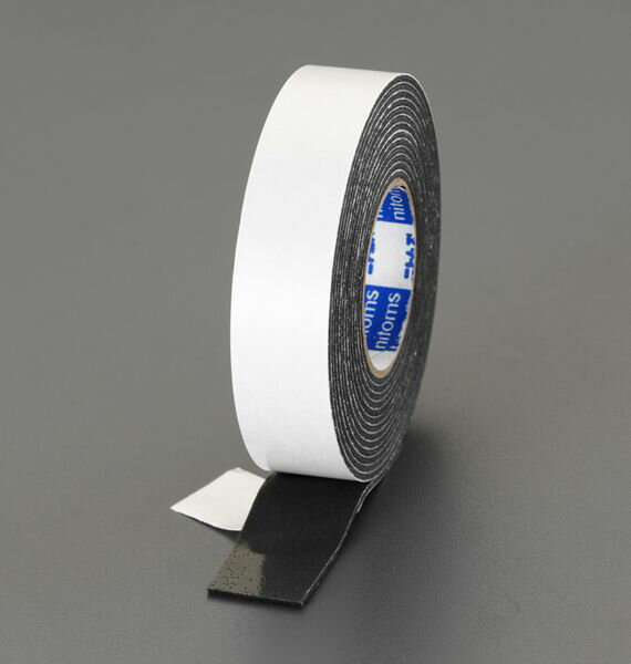 厚み：1.1mm幅：15mm長さ：2m内芯径：28mm(1.1”)テープ色：黒材質：基材：アクリルフォーム、粘着剤：アクリル系コンクリートやレンガなど室内の凸凹面やザラザラ面に強力接着。フックやプレートの固定にEA944MF-62A楽天 HD店　