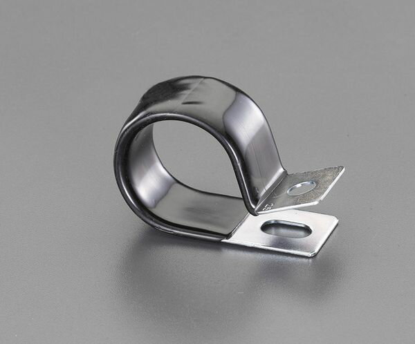 材質：スチール(電気亜鉛メッキ)＋軟質塩ビコーティング使用温度：80℃までねじ穴径：7mm適合径：55mm入数：1個EA947FK-55楽天 HD店　
