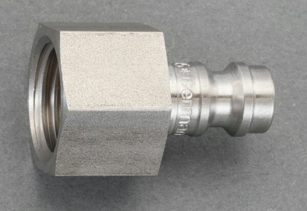最高使用圧力：3.5MPa材質：ステンレスシングルシャットオフバルブ全長：27mmオーリング（FKM）衛生が要求される場所での圧縮空気の使用（クリーンルーム等）ねじサイズ：M12×1.5000012287665楽天 HD店