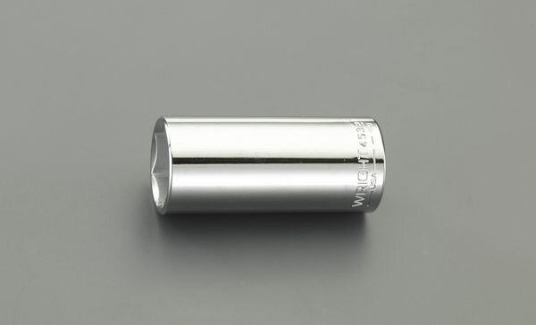 差込角：1/2”グリップ力に優れた6ポイント仕様対辺(インチ)：3/8外径：15.5mm全長：77.4mm000012290244楽天 HD店