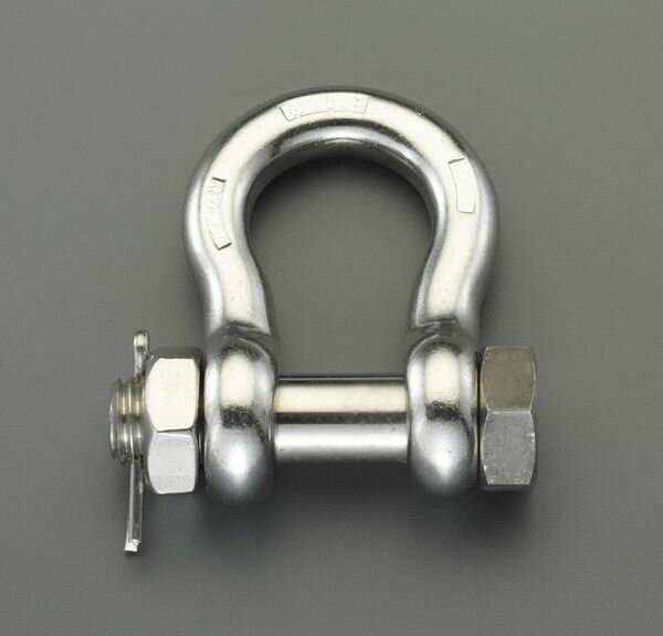 ステンレスで錆に強く、使用場所を選びません。材質：ステンレス(SUS316)使用荷重：3.6tサイズ(mm)：D1：21.3、B：36.3、 L：80.9重量：1.63kg000012295657楽天 HD店　