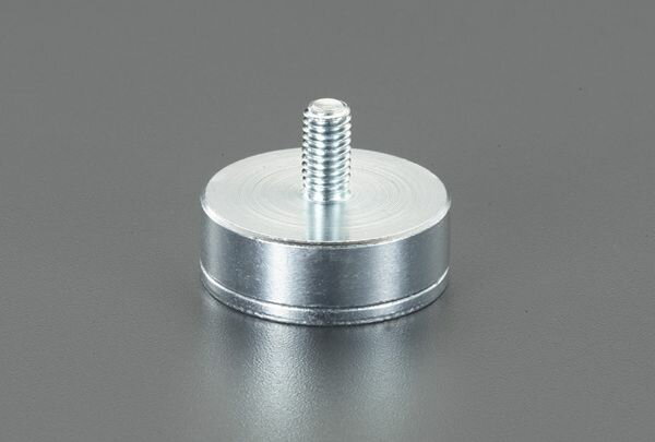 材質：ネオジウム、スチール使用温度：80℃以下磁気防止プレート付吸着力：200N(20kgf)サイズ(mm)：φ25×7(雄ネジ部分込：16.5)高さ(mm)：16.5ねじサイズ：M5000012291764楽天 HD店　