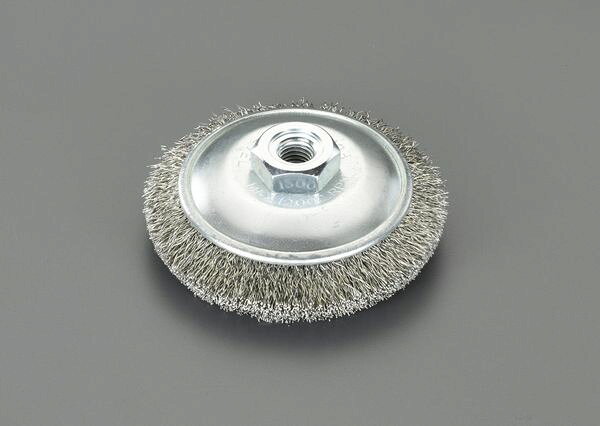 毛丈：14mm材質：ステンレスサイズ：外径：85mm 線径：0.3mm最大回転数：12，000rpmねじサイズ：M10×1.5ベベル型000012291832楽天 HD店　