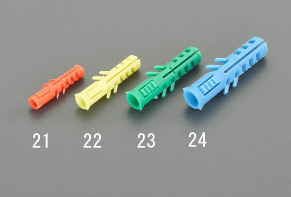 材質：ナイロン6コンクリート、ALC、タイル、レンガなどへの機材取付けにプラグサイズ：φ6×30mm適合ねじ径：3.5〜4.8mm色：黄入数：130000012293012楽天 HD店　