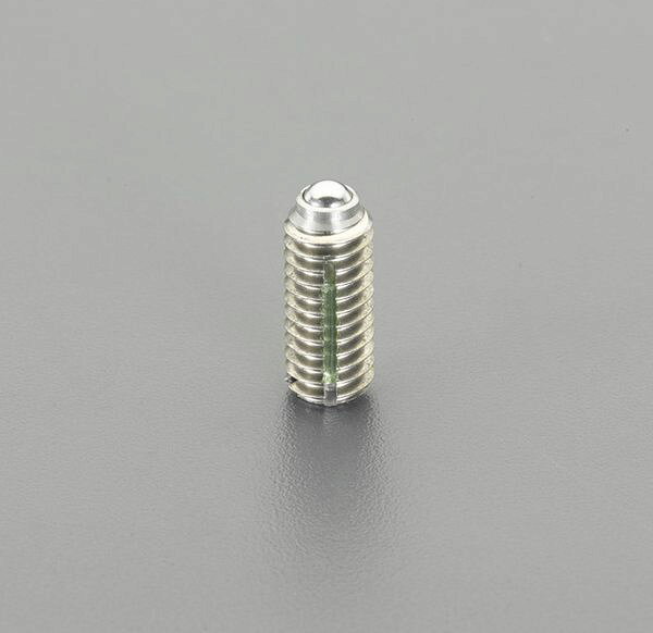 本体材質：SUS303ボール材質：SUS420重荷重用ロングロック(緩み防止)付RoHS対応品サイズ(mm)：A：M12、B：8、 C：22、D：2.5最小〜最大圧力(N)：66〜120000012293500楽天 HD店