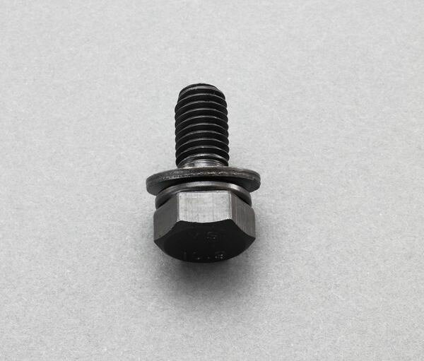 材質：ねじ：構造用合金鋼（SCM） 平座金：S55Cワッシャー付ISO/10.9仕上げ：黒色酸化被膜硬度：HRC40〜50ねじ精度：6g並目ねじサイズ：M6×20頭対辺：10mm半ねじ入数：16個000012293681楽天 HD店　
