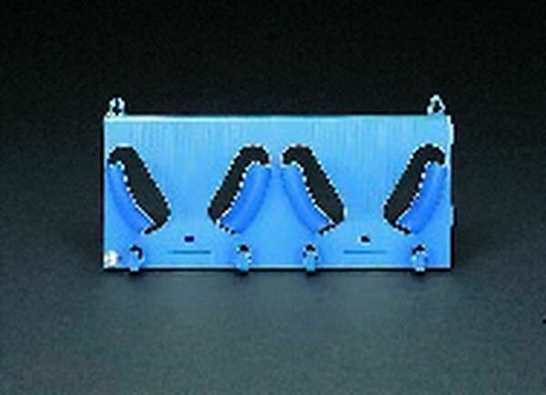 サイズ：550(W)×120(D)×240(H)mm重量：約500g材質：再生ポリプロピレン連結可能人数や場所に合わせて連結できます。ヘルメットの形を問わず収納できます。上部のだるま孔で釘やフックに取付可能付属品：取付ねじ入数：2個掛け用×...
