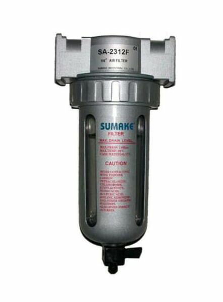 取付ねじ(Rc)：3/8”最高使用圧力：1MPaフィルター：5μm重量：360g排出方法：コック式使用温度範囲：5〜60℃空気圧縮の水分、ゴミを除去します。入数：1個EA153AD-3A楽天 HD店　