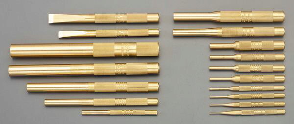 [セット内容]：●スクレーパー(先端径×全長)…10×140mm、13×152mm ●ドリフトポンチ(先端径×全長)…6×100mm、10×152mm、13×178mm、16×203mm、19×203mm ●ピンポンチ(先端径×全長)…1....