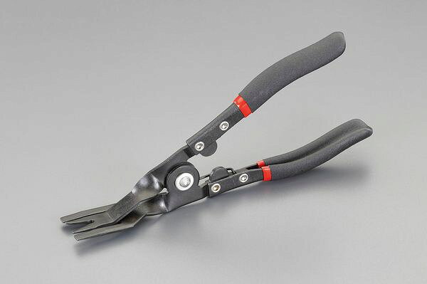 全長：235mm材質：スチールばね付で連続作業が楽に行えます。先端はテーパー状でクリップ下に入り込みやすい形状です。入数：1個EA604D-13楽天 HD店　