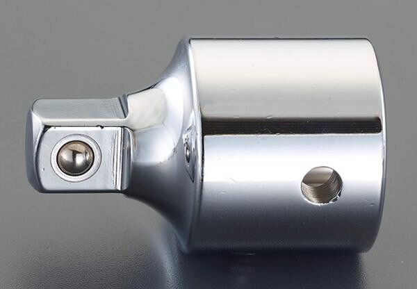 凹差込角：3/4”凸差込角：1/2”全長(mm)：55重量(g)：200差込角の異なるソケットとハンドル等とを接続する為のアダプターです。入数：1個EA617EL-11楽天 HD店　