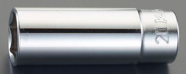 差込角：1/2”対辺(mm)：23外径(mm)：31.5全長(mm)：77入数：1個EA618CN-23楽天 HD店　
