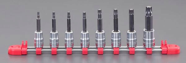 サイズ：T20・T25・T27・T30・T40・T45・T50・T55全長(mm)：66〜76差込角：3/8”入数：1STEA618PS-200楽天 HD店　