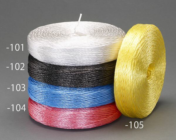 径：φ5材質：ポリプロピレン色：黄長さ：100m入数は10巻入です。EA628PP-105楽天 HD店　