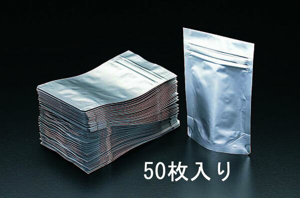 チャック下サイズ＋ガゼット幅(mm)：100×80＋25厚み(mm)：0.1材質：ナイロン・ポリエチレンアルミ(4枚合せ)入数：50枚EA944CE-8A楽天 HD店　