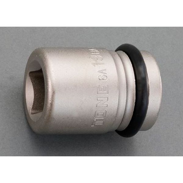 差込角：3/4”対辺(mm)：19外径(mm)：40全長(mm)：55中型〜大型バス・トラックのアウターナット&インナーナット着脱に無電解メッキ仕上中〜大型バス・トラック用入数：1個EA164NP-119楽天 HD店　