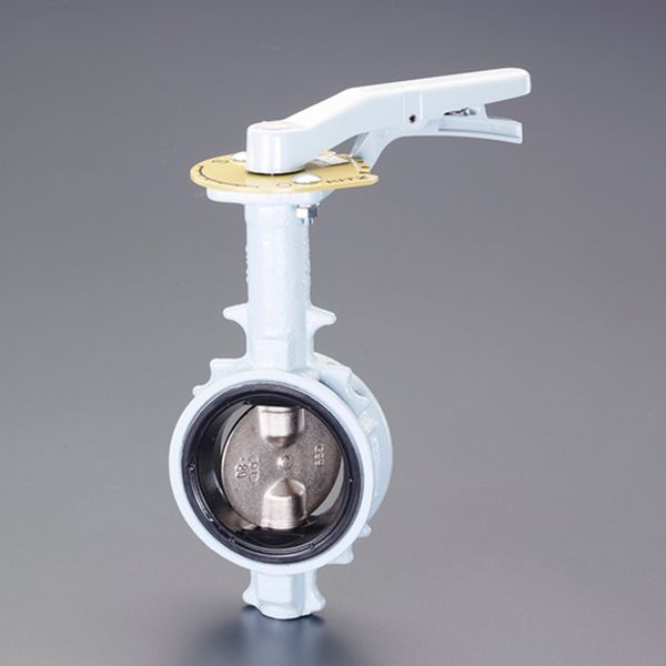 呼び径：A呼称：125 B呼称：5材質：ボデー：FCD450-10 ステム：SUS403/SUS410 ジスク：FCD450-10+ENP ハンドル：ADC12 Oリング：NBR シートラバー：NBR(焼付け一体型)最高使用圧力：1.0MP...