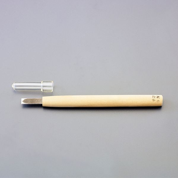 全長：212mm刃幅：3mm形状：平型材質：刃：安来鋼 柄：朴入数：1本EA588MF-3楽天 HD店　