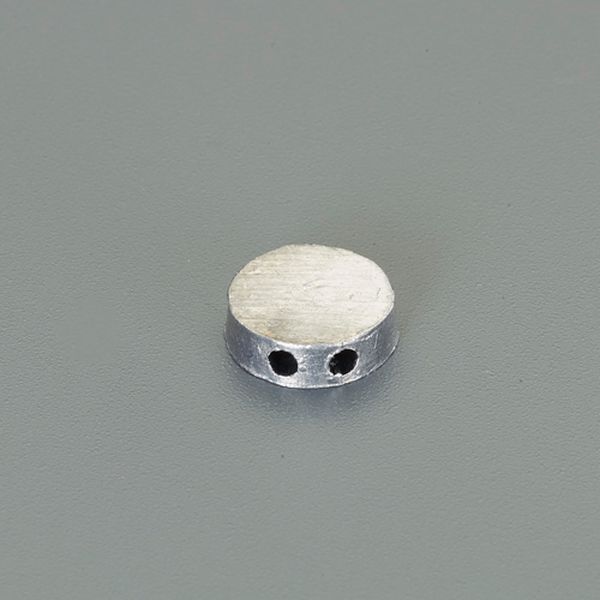 鉛タグ：φ12.7mm入数：10個材質：鉛通し穴サイズ：φ2mmEA591H-3楽天 HD店　