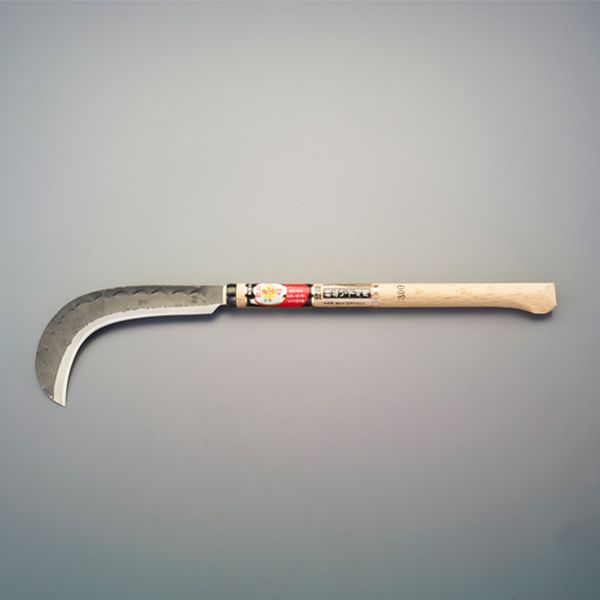 全長：590mm刃長：220mm刃材質：刃物用鋼（安来鋼白紙2号）柄サイズ：390mm重量：300g両刃何度でも研げる鋭利な刃付けのため最高の切れ味。枝打ちや山の下刈に使用。入数：1本EA650BA-87楽天 HD店　