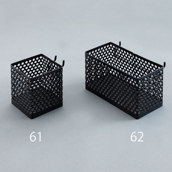 サイズ：123×76×80mm線径：φ3mm重量(g)：170材質：スチール（粉体塗装）カラー：ブラックEA661CY-11・-12・-21・-22用（パンチングボード）入数：1個EA661CY-62楽天 HD店　