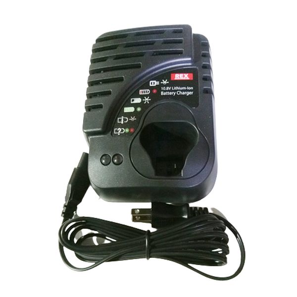 メーカー：レッキス工業（REX）型番：424961EA200RX用入力電源：AC100V(50/60Hz)・60VA充電方式：定電流定電圧方式充電電圧：DC10.8V充電電流：2000mA充電可能温度範囲：10〜40℃保護回路：過充電保護(...