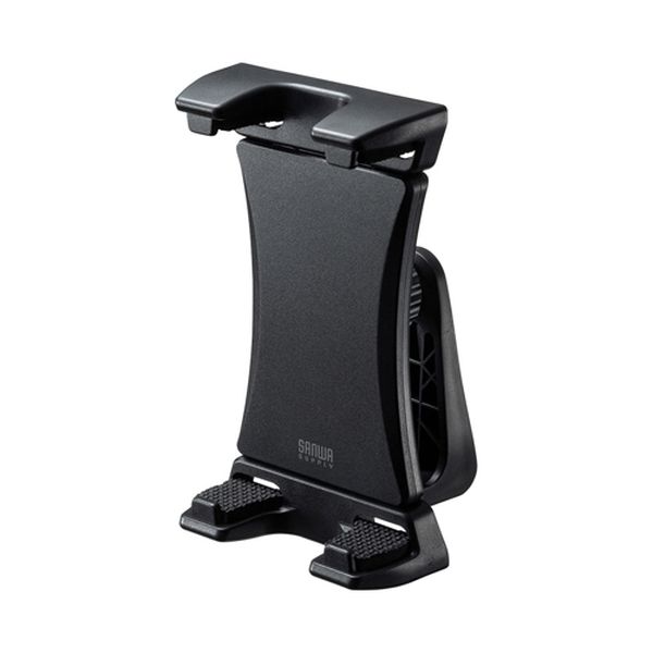 メーカー：サンワサプライ型番：PDA-TABH10BKサイズ(W×D×H)mm：81×80×140重量(g)：112素材：ABS、プラスチックカメラ取付ねじサイズ：UNC1/4”幅もしくは高さ12〜22.5cm、厚さ1.8cmまでのタブレッ...